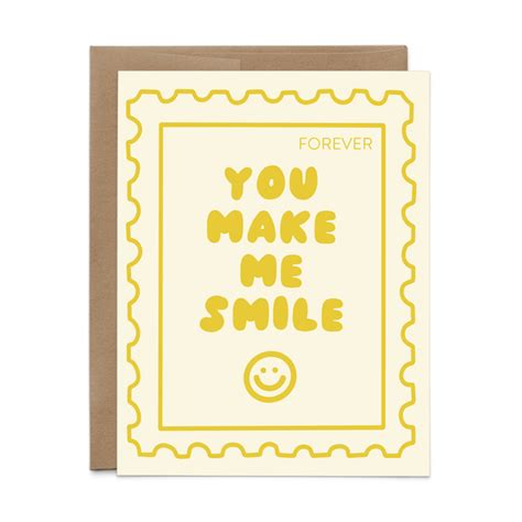 Stamp You Make Me Smile The Paper Craft Pantry