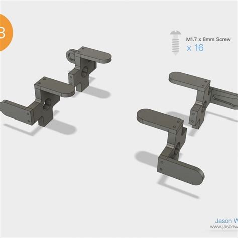 D Printable Q Mini Quadruped Robot Designed By Jason Workshop By Jason Workshop