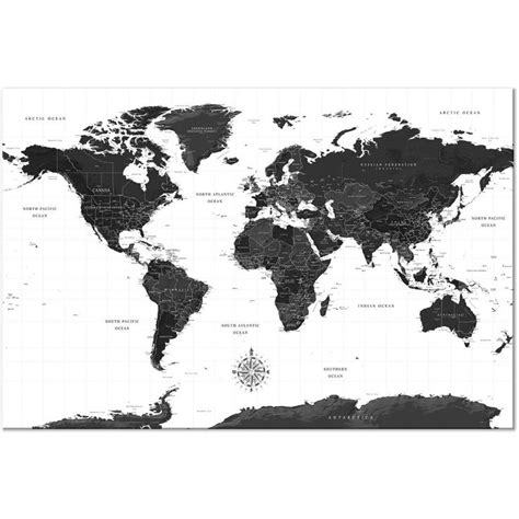 Map Graphic Art Print On Canvas Graphic Art Print Canvas Prints Graphic Art