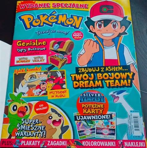 Przegląd wydania specjalnego Pokemon Trenuj ze Mną Numer WAW Pokemon