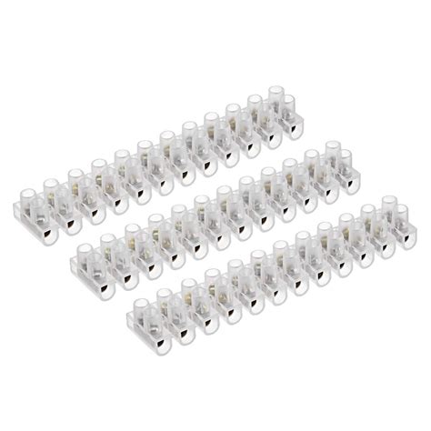 Power Connect Pvc Terminal Connector Strip Pa30p 12 Ways Dual Row