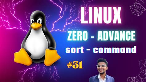 Sort Command Linux Zero To Advance Linux Video Series 31 Linux