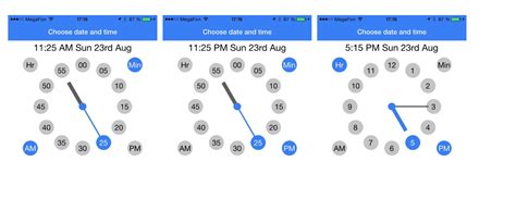 Clock Face Time Picker Ionic V3 Ionic Forum