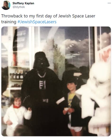 Throwback To My First Day Of Jewish Space Laser Training
