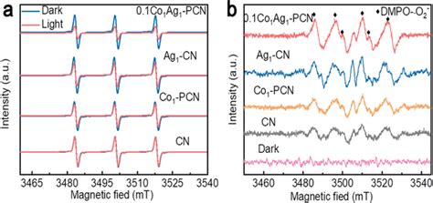 Epr Spectra Of Radical Adduct Signal Labeled A By Tempo For Electron