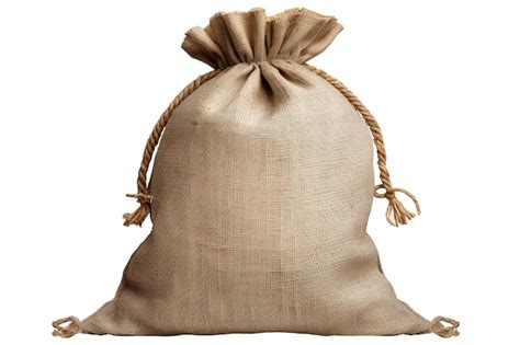 Sack Bag With Raw Semolina On Table Premium Ai Generated Vector