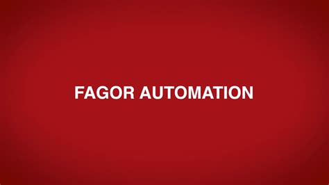 [video] Fagor Automation Cnc And Feedback Systems Automation Solutions On Linkedin Accuracy