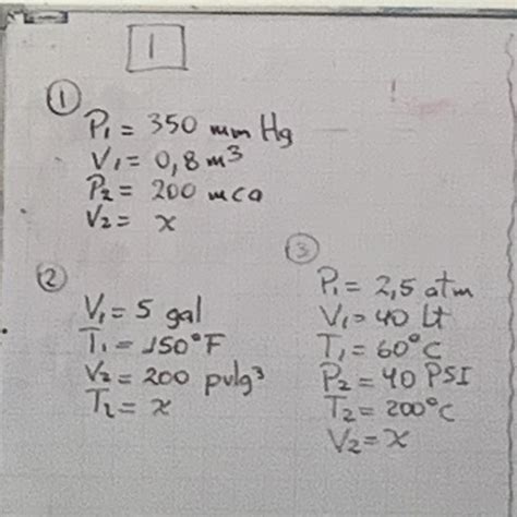 Ayuden a resolver estos ejercicios de química por favor Brainly lat