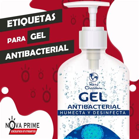 Etiquetas De Gel Antibacterial