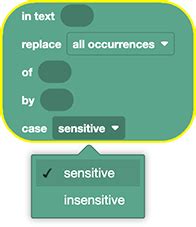 Text Automation Blocks