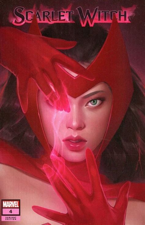 Scarlet Witch 4 Cover A Lee Variant Marvel Comics 2023 EB45 Comic