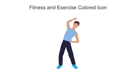 Fitness And Exercise Colored Icon In Powerpoint Pptx Png And Editable Eps Format Presentation