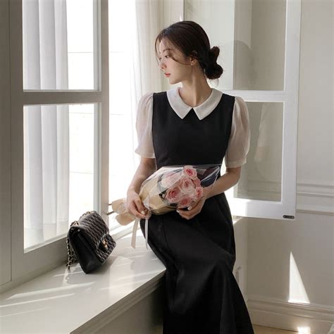 🌊썸머세일쿠폰팩 ⚡️부분 오늘출발⚡️ 주문폭주 줄리아 배색 카라 반팔 롱 여름 롱원피스 카라 롱 원피스 여름하객룩 하객원피스 하객룩 롱 원피스 반팔원피스 원피스