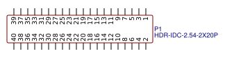 Rpi Pin Header Resources EasyEDA