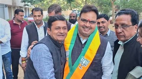 Bjp Announces Bhajanlal Sharma As New Chief Minister Of Rajasthan The