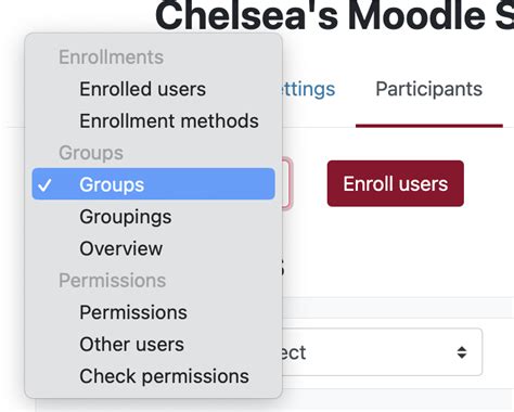 Organizing Users Into Moodle Groups Technology Help · Technology Help