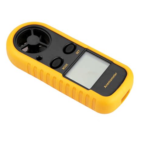 Mini Digital Anemometer Wind Speed Air Velocity Te Grandado