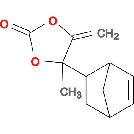 4 Bicyclo 2 2 1 Hept 5 En 2 Yl 4 Methyl 5 Methylene 1 3 Dioxolan 2 One