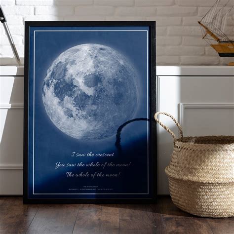 Tablou Personalizat Cu Luna Intr O Seara Speciala Din Viata Ta Mystic