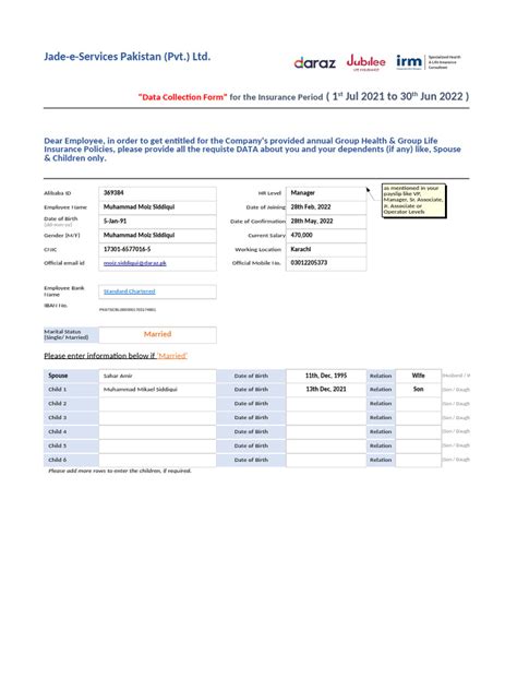 Data Validation Form Emp Pdf