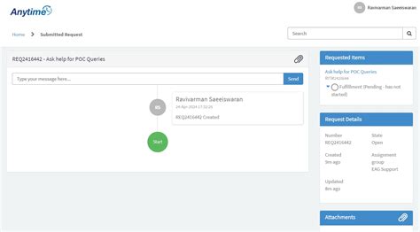 ritm displays error in service portal and its fixe servicenow