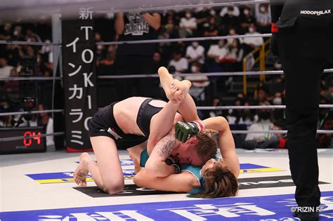 【試合結果】湘南美容クリニック Presents Rizin38 第6試合／伊澤星花 Vs アナスタシア・スヴェッキスカ Rizin