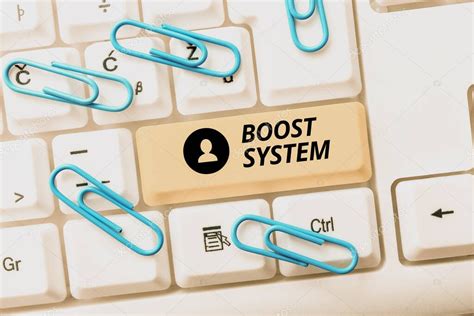 Texto Que Muestra La Inspiración Boost System Word For Rejuvenate