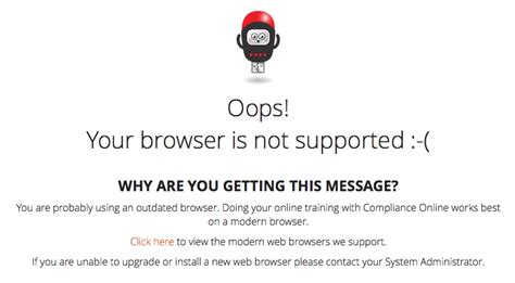 Outdated Browser