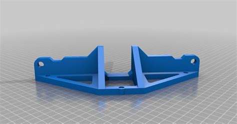 Anet A8 Front Frame Brace With Mount Holes By Aldegard Download Free Stl Model