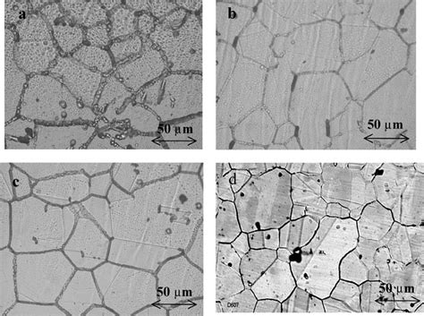 Microstructures Of Aisi 304l Ss A Aisi 316l Ss B Aisi 321 Ss C