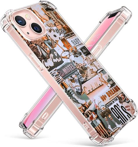 Toncsoza Aesthetic Phone Case For Iphone 13retro 90s