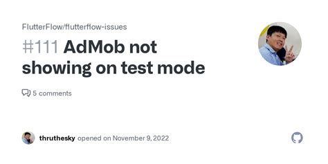 admob not showing on test mode · issue 111 · flutterflow flutterflow