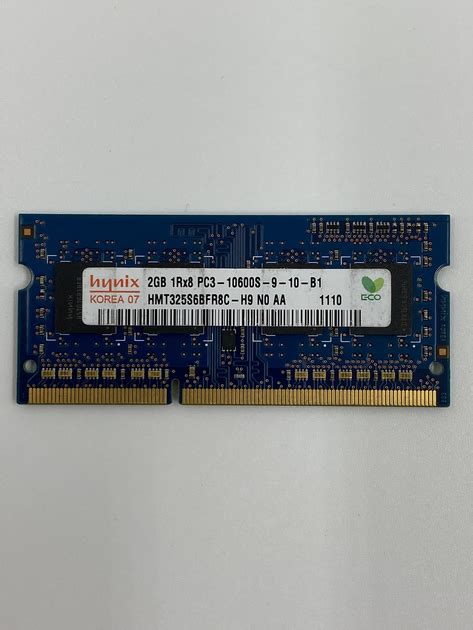 Оперативная память для ноутбука Hynix SODIMM DDR3 2Gb 1333MHz 10600s ...