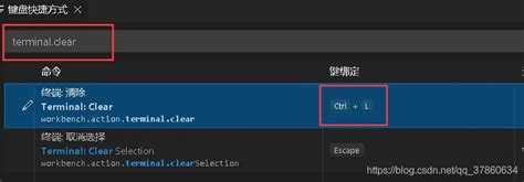设置vscode终端命令行清除快捷键ctrl k或ctrl l 阿里云开发者社区