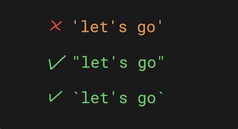 Double Quotes Vs Single Quotes In Javascript