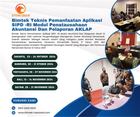 Bimtek SIPD RI Modul Akuntansi Dan Pelaporan AKLAP BIMTEK DIKLAT