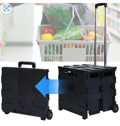 카트 마트 장바구니캐리어 접이식 대형 시장 손수레 티몬