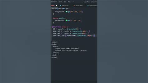 How To Create Invalid Input Animation In Css Shorts Youtube