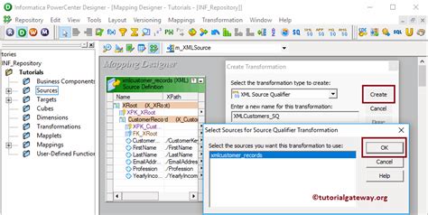 Xml Source Qualifier In Informatica