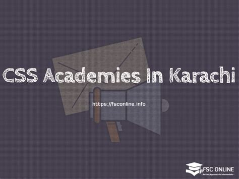 best css exam preparation academies in karachi