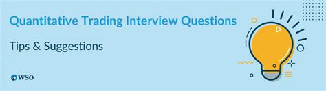 Quantitative Trading Interview Questions The Top Quantitative Trading Interview Questions And