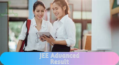 JEE Advanced Result Date Link Check Online Score Rank Percentile
