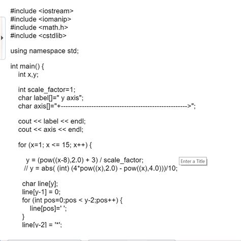 Solved Modify The Program Below To Plot The Curve Y