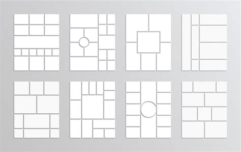 Premium Vector Collage Layout Collection Set Of Photo Moodboard
