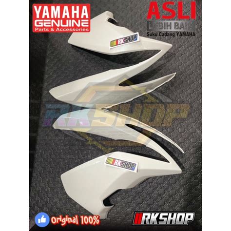 PUTIH Body Cowling Aerox Old White Front Wing Aerox Old White Left