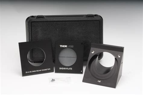 Thorlabs Si500 Shearing Interferometer With Beam Diameter Shear Plate