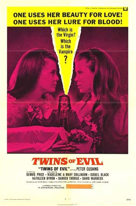 Twins Of Evil Movie Poster Imp Awards