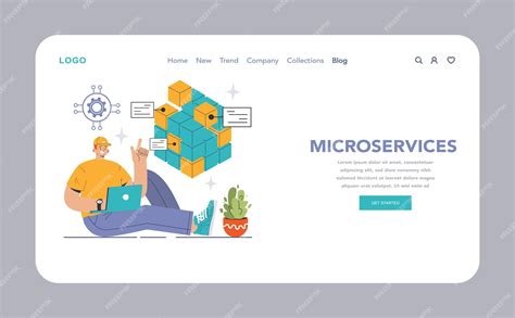 Premium Vector Devops Web Banner Or Landing Page Software Development Methodology Software