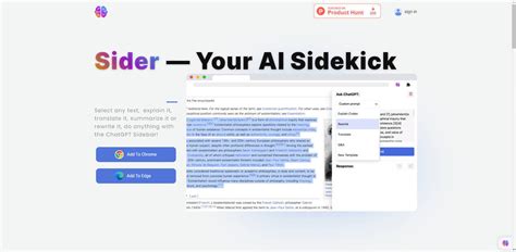 Chatgpt Sidebar Chrome Extension Seamless Ai Task Manager Anytime