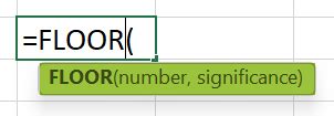 FLOOR Function In Excel Formula Examples How To Use